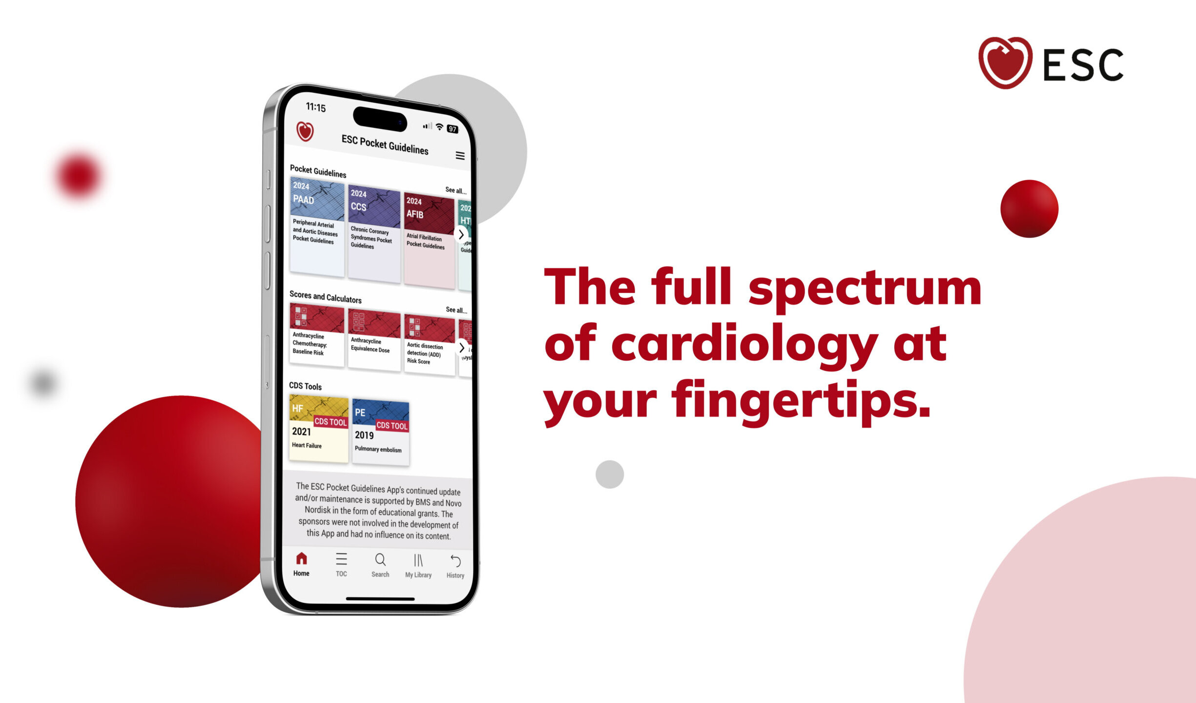 ESC Pocket Guidelines App - TMC Strategic Communications